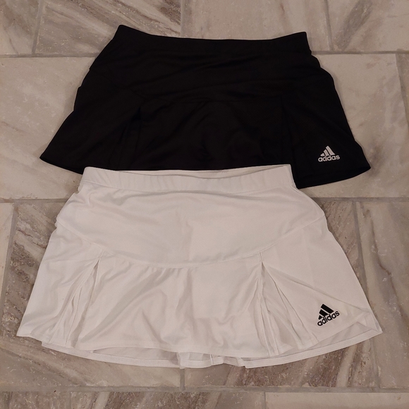 adidas | Shorts | Adidas Climalite Pleated Tennisgolf Skirtskort Sz M ...